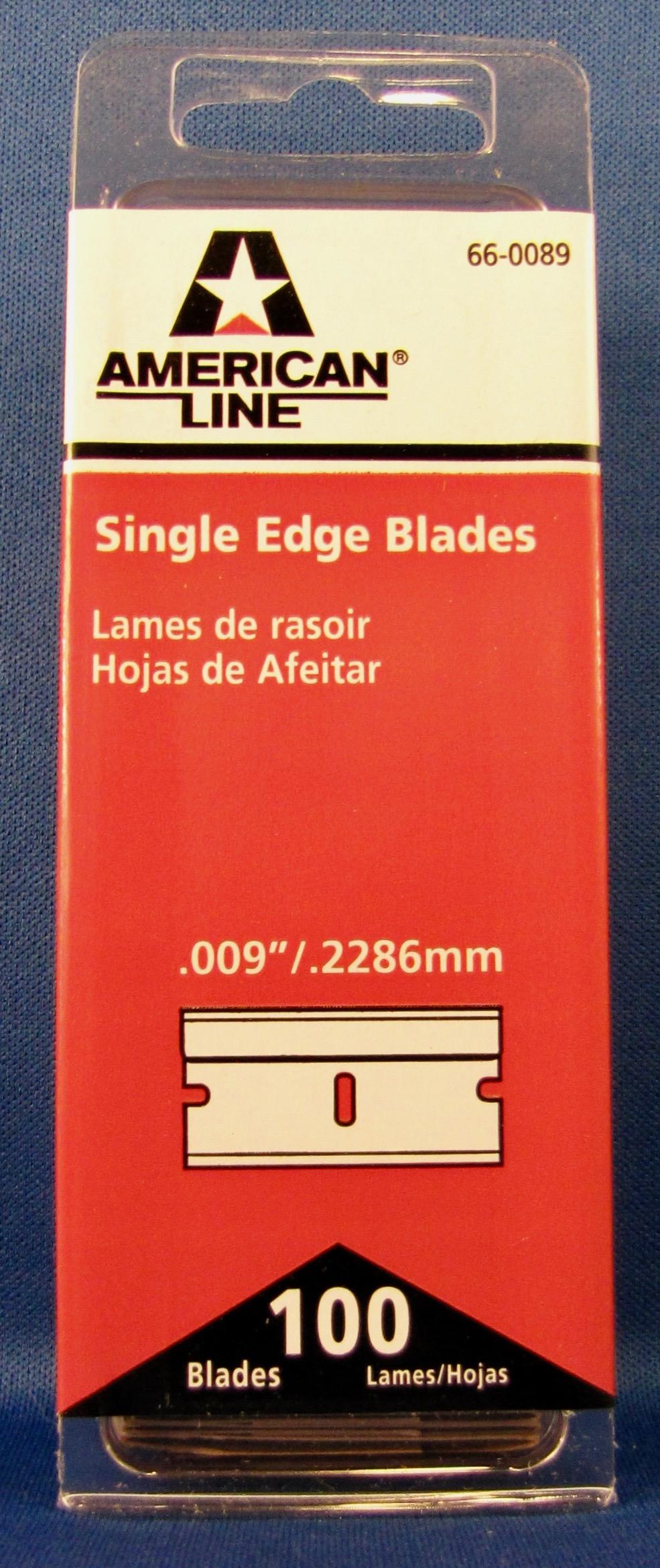 Replacement Single Edge Razor Blades: Formtech Services, Inc