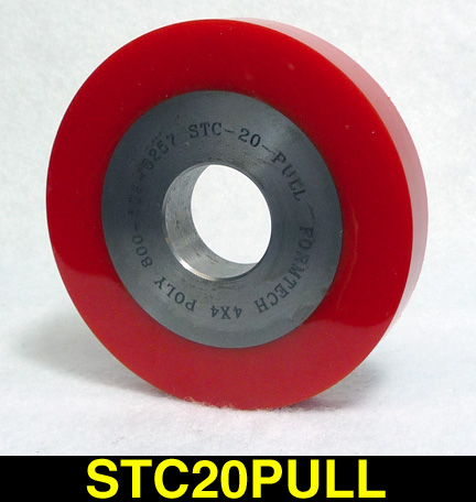 STEVENS 4x4 POLY PULL WHEEL (3" OD): Formtech Services, Inc